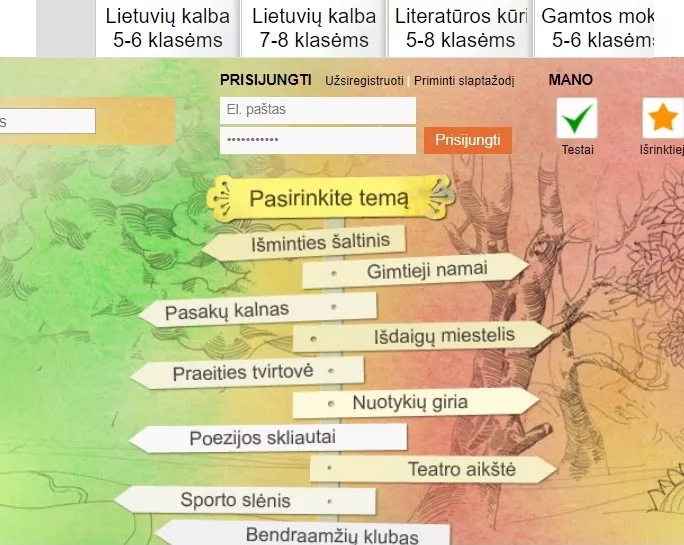 Lietuvių kalba 5–6 klasėms