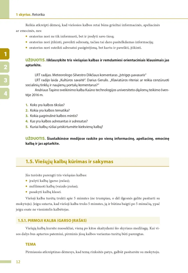 Lietuvių kalbos vadovėlis 11 klasei „Kalbinis ugdymas“ (išplėstinis kursas) | Švietimo portalas ...